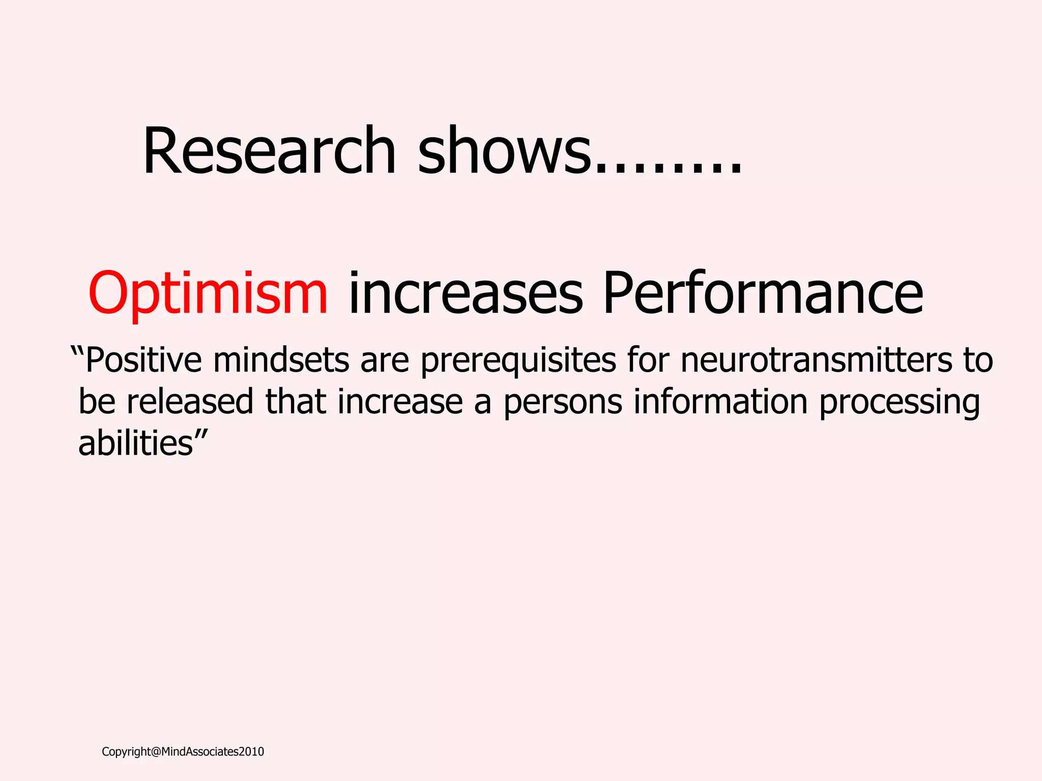 Why optimism wins powerpoint | PPSX