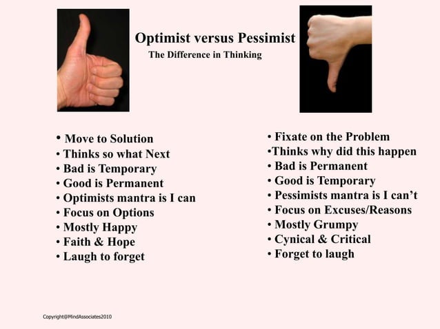 Why optimism wins powerpoint | PPT