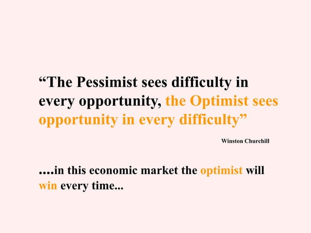 Why optimism wins powerpoint | PPSX