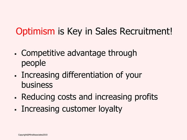 Why optimism wins powerpoint | PPSX