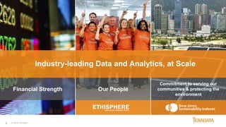 Why our customers choose teradata. | PPT