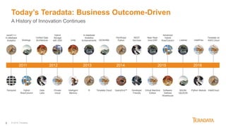Why our customers choose teradata. | PPT