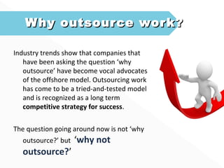 Why outsource | PPT | Free Download