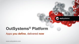 Why OutSystems | PDF
