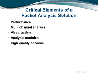 Why Every Engineer Needs WLAN Packet Analysis | PPT