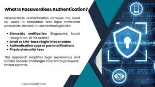 Why Passwordless Is Safer Than Passwords | PDF