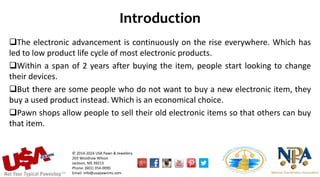 Why pawning your old electronics is still the best thing to do. usa ...