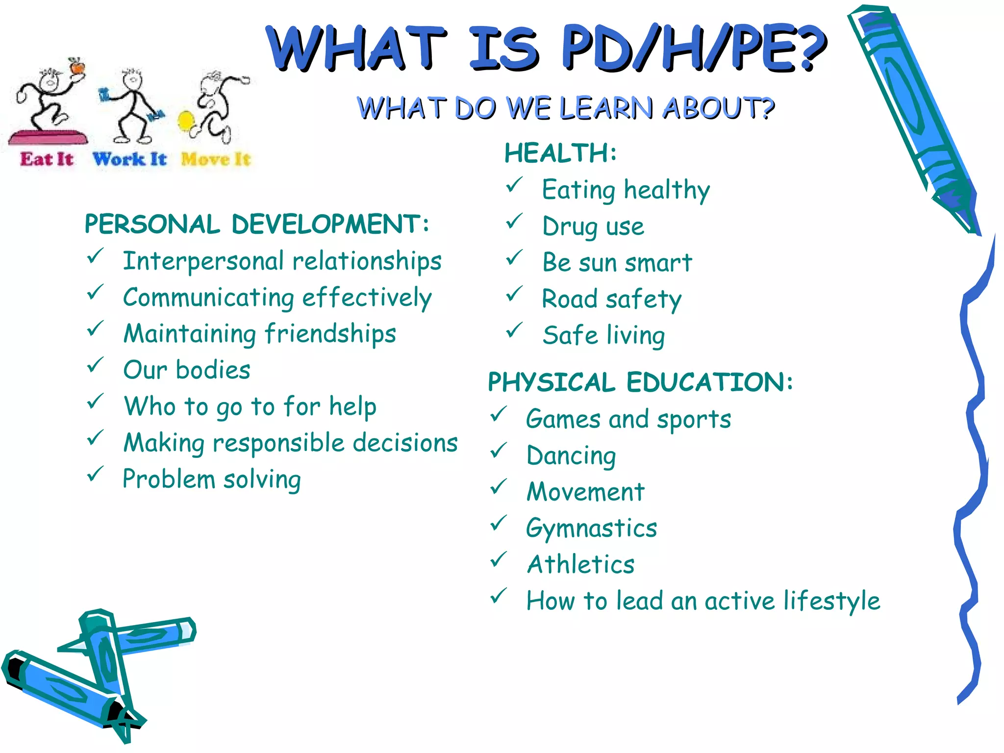 Why pdhpe | PPT
