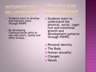 Why pdhpe | PPT