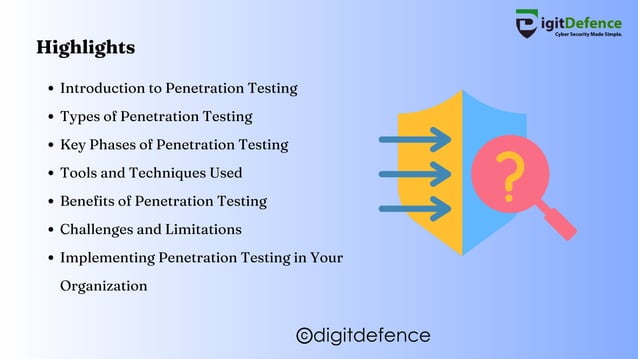 Why Penetration Testing is Important- digitdefence | PPT
