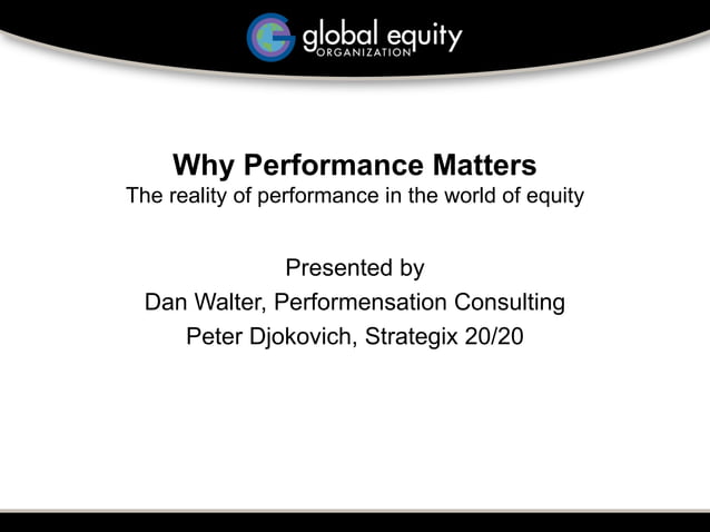 Why Performance Matters | PPT