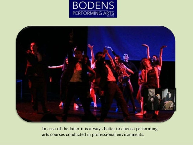 Why performing arts course by professionals is best for your child