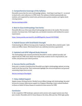 why PlutusIAS is best for Anthropology optional.docx