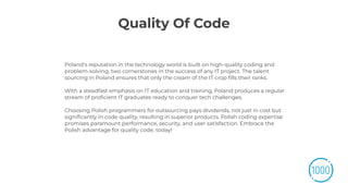 Have you ever wondered why polish developers are so good? | PDF | Web ...