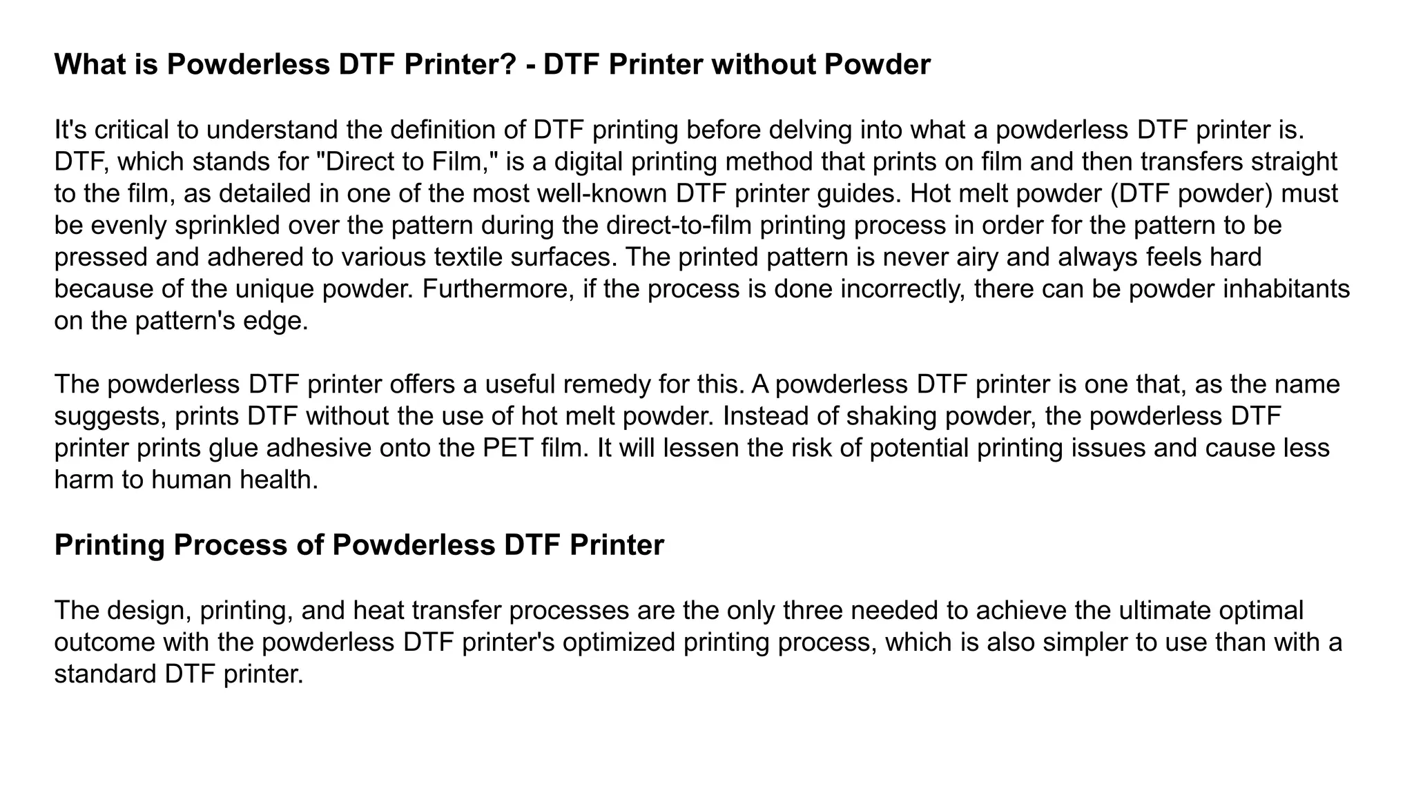 Why Powderless DTF Printer is T-shirt Printing Game Changer.pptx