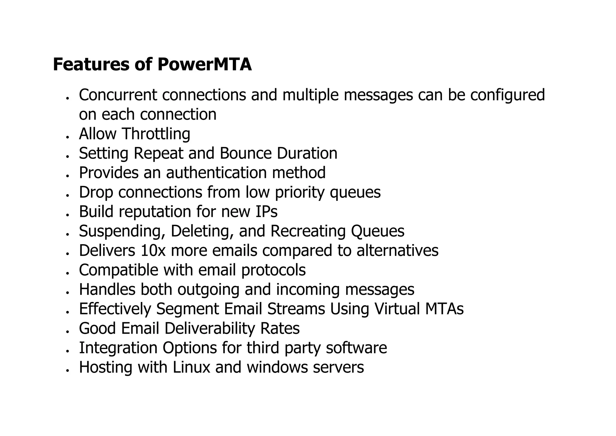 Why PowerMTA SMTP server is best | PDF