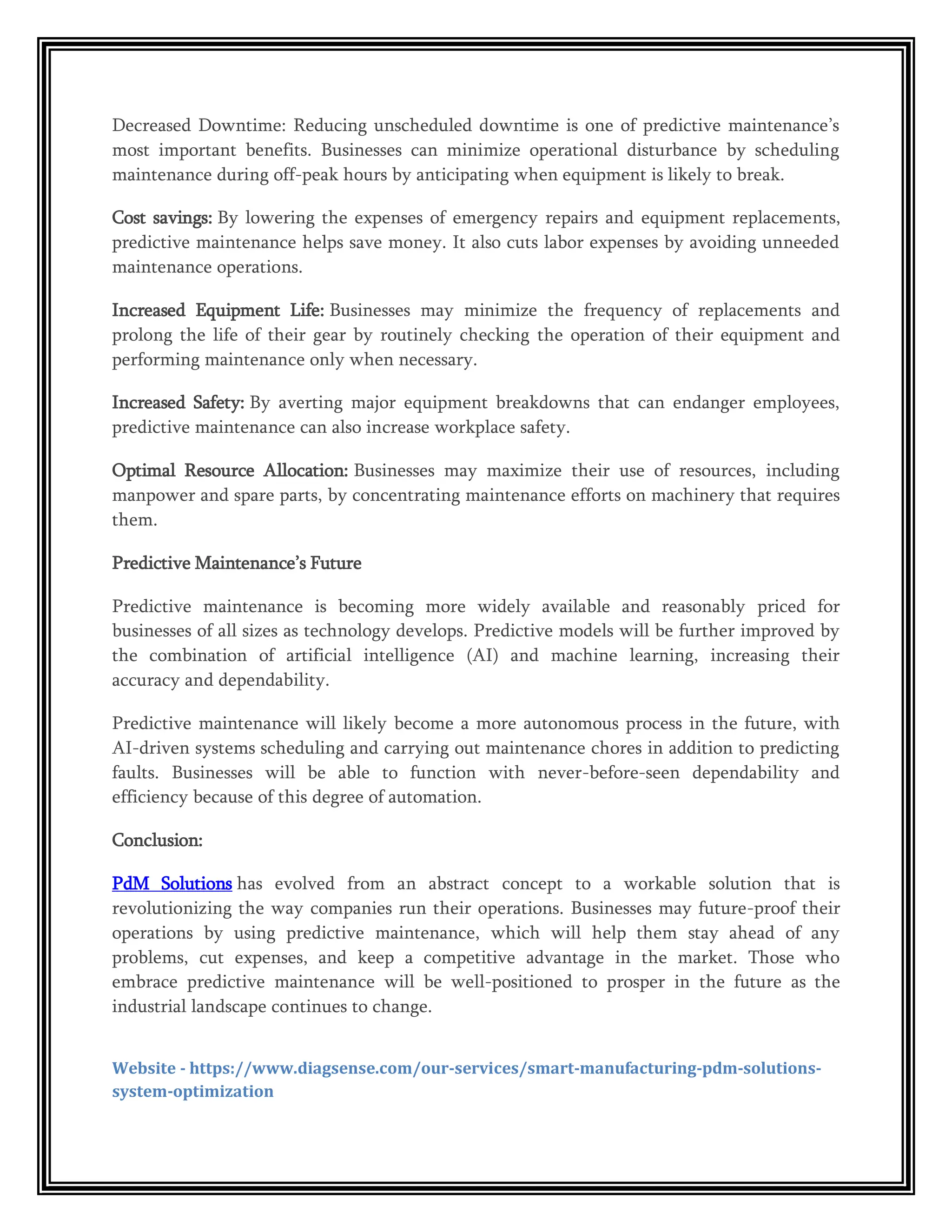 Why Predictive Maintenance Is the Key to Future-Proofing Your ...