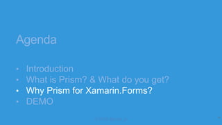 Why prism for xamarin.forms | PPT