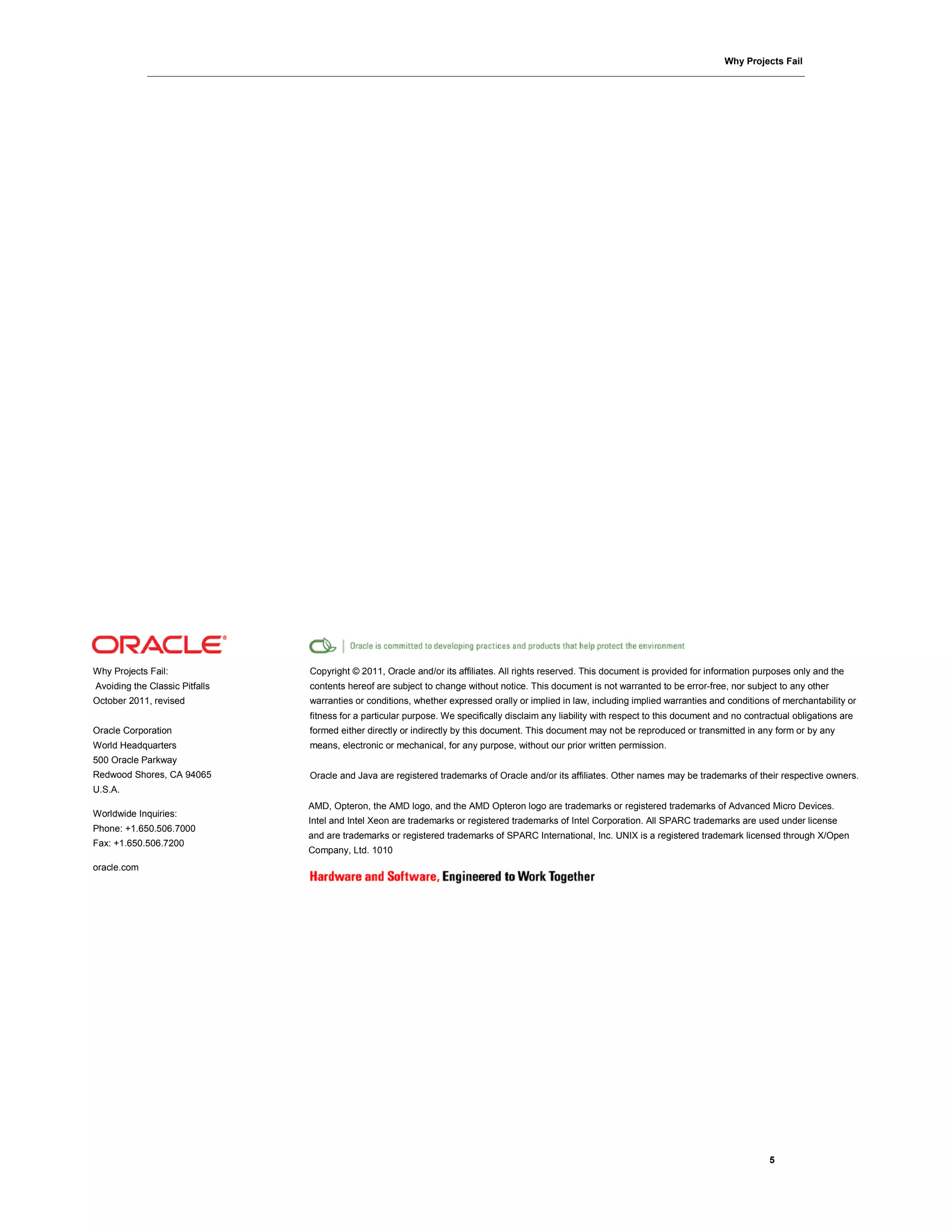 Why projects fail avoiding the classic pitfalls | PDF | Business ...