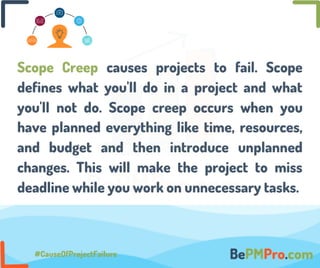Why Projects Fail? | PDF
