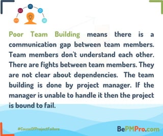 Why Projects Fail? | PDF