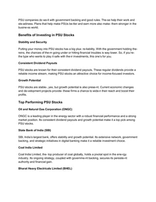 Why PSU Stocks Are a Smart Investment Choice in a Stable Market.pdf