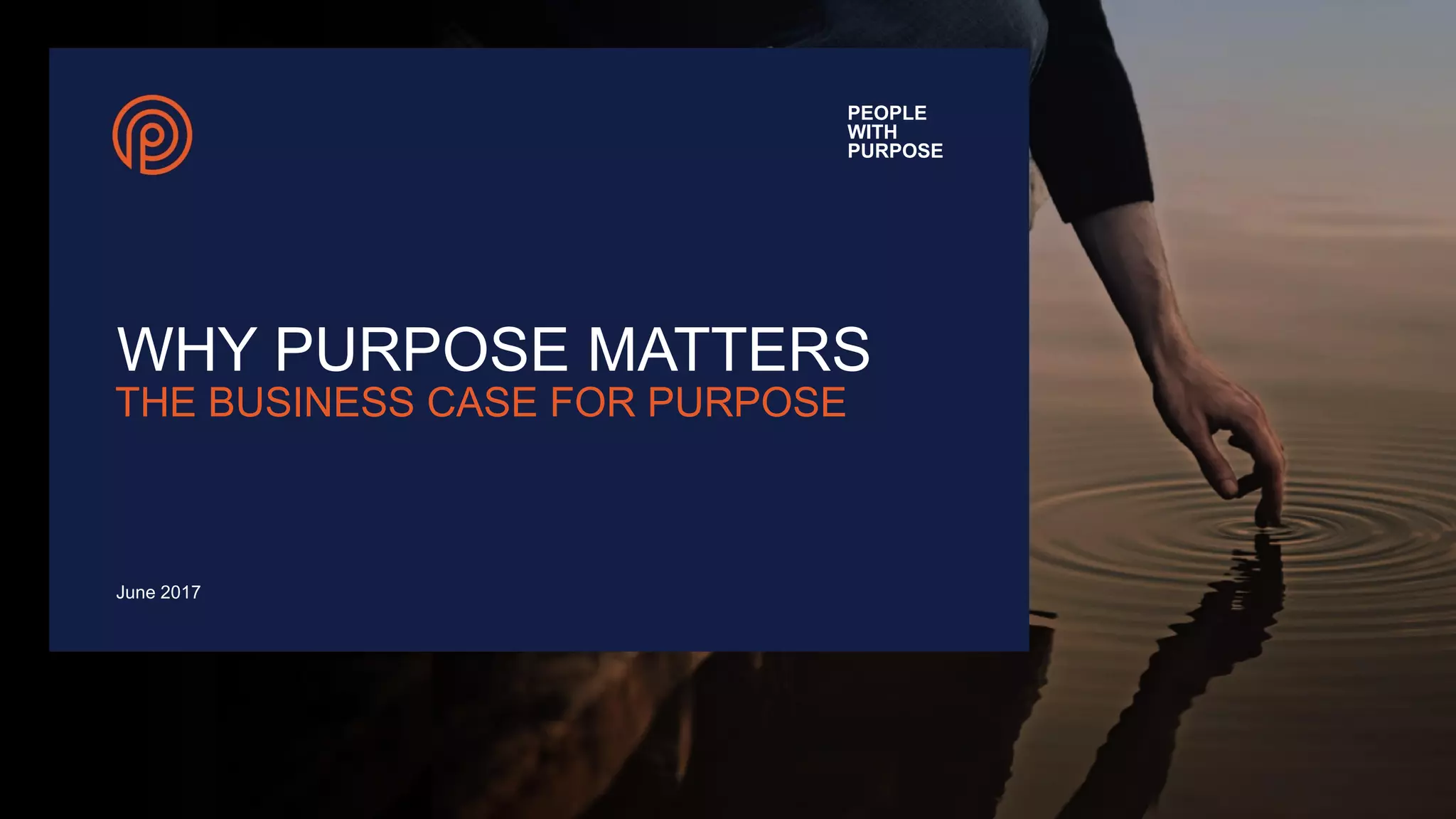 WHY PURPOSE MATTERS | PDF | Human Resources | Business