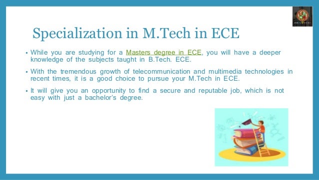Why pursue M.Tech ECE?