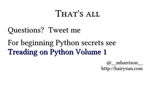 Why Python (for Statisticians) | PPT