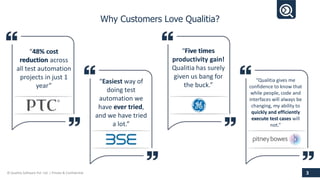 Qualitia - Scriptless Test Automation Platform | PPT
