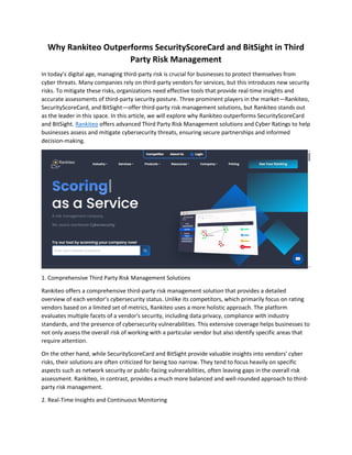 Why Rankiteo Outperforms SecurityScoreCard and BitSight in Third Party Risk Management.pdf