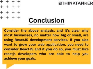 Why ReactJS Is The Right Choice For Your Next Web Application | PPT