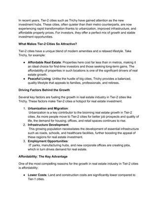 Why Real Estate Investment in Trichy is a Smart Choice.pdf