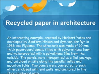 Why Recycle slide show | PPTX