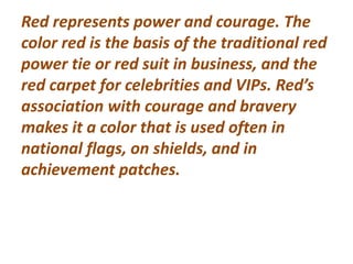 Why redcolor | PPT