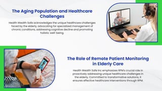 RPM as Sustainable Elderly Care Solution | PDF | Health Insurance ...