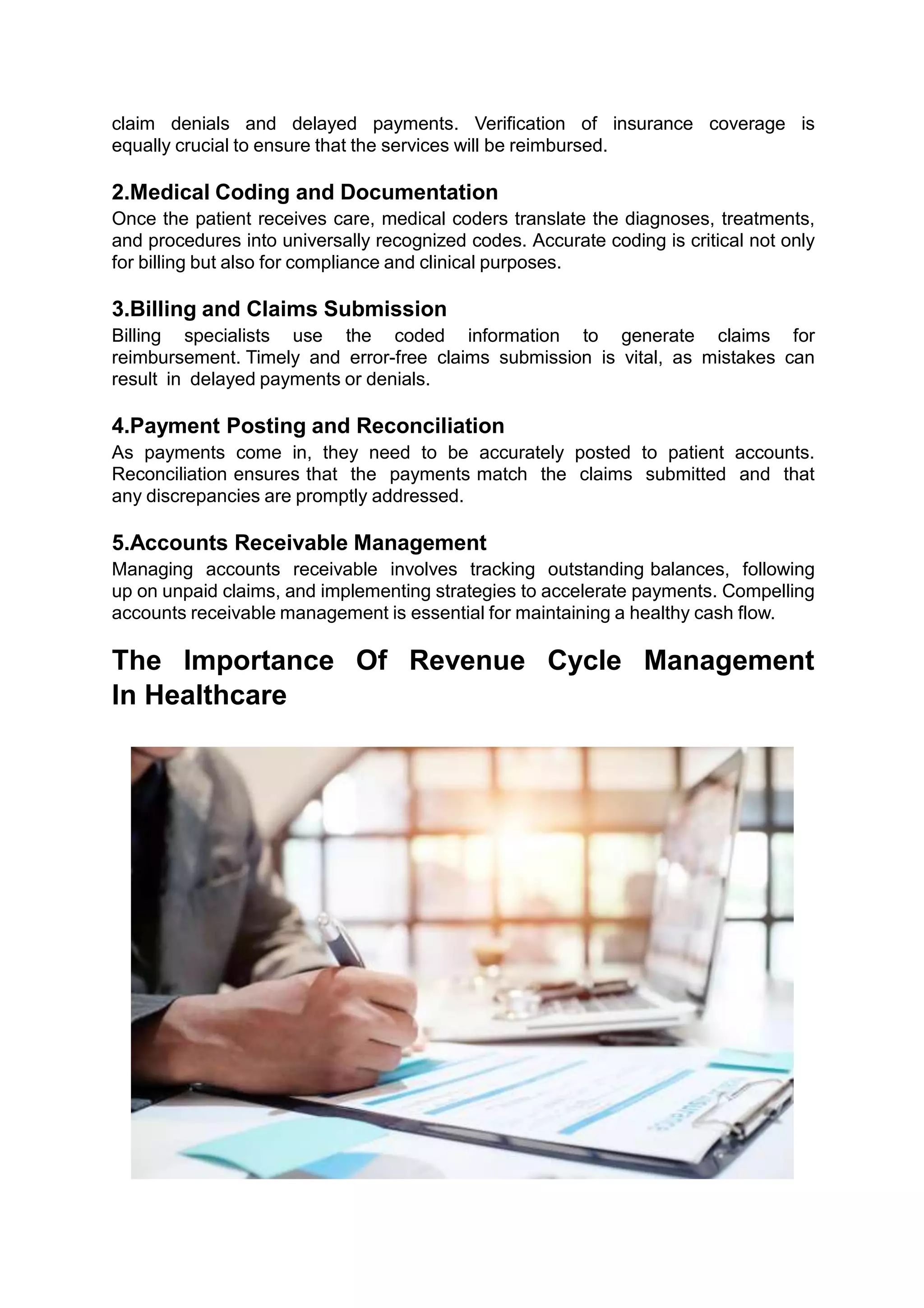 Why Revenue Cycle Management Matters For RCM Healthcare Providers.ppt