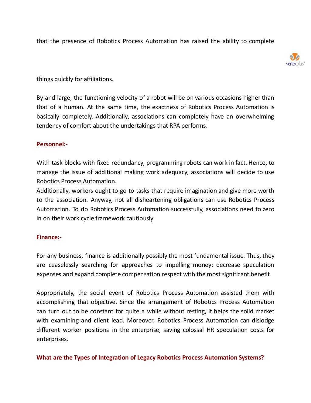 Why RPA is an Ideal Technology to Integrate Legacy Systems.pdf Why RPA is an Ideal Technology to Integrate Legacy Systems.pdf