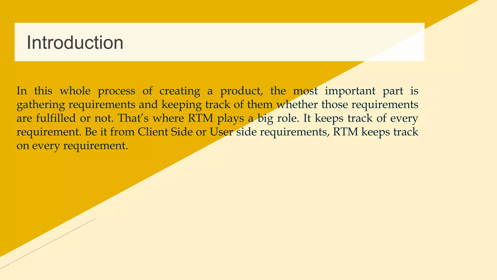 Why RTM (Requirement Traceability Matrix) is important in testing ...