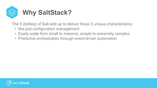 Why SaltStack ? | PDF | Operating Systems | Computer Software and Applications