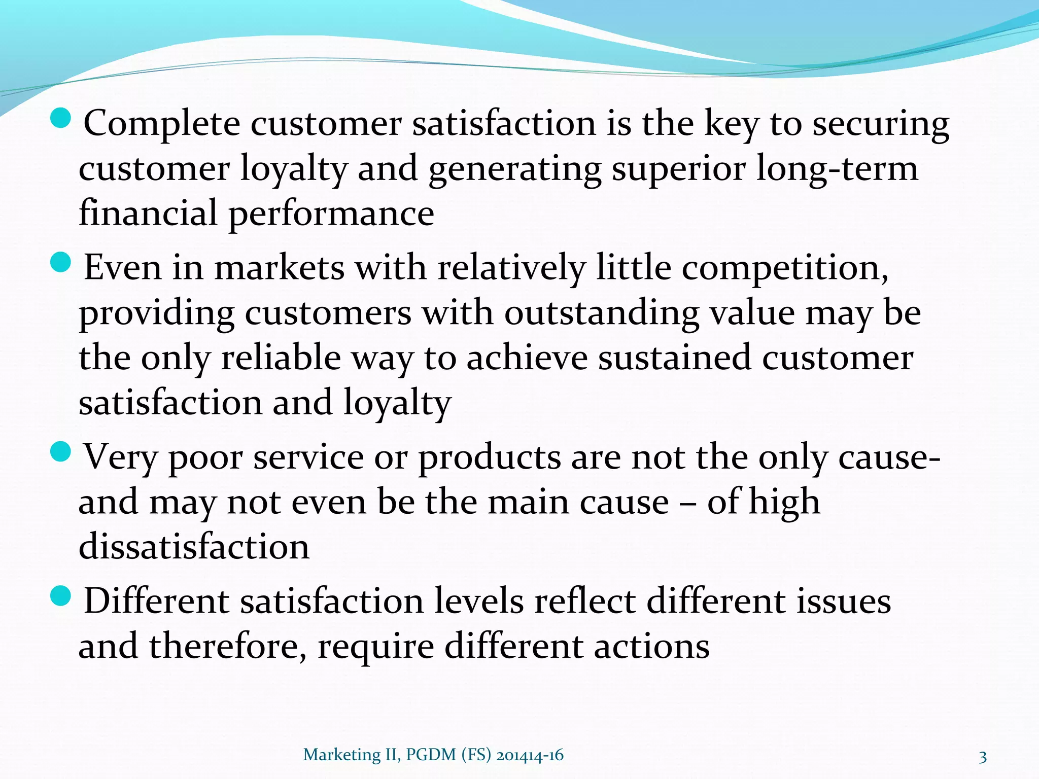 Why satisfied customers defect ?? | PPT | Business Administration ...