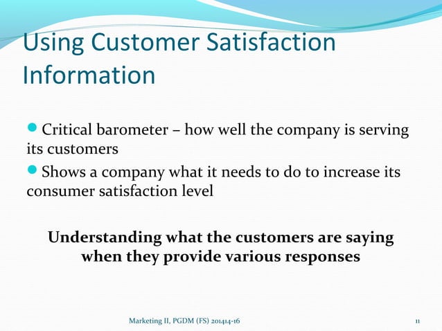 Why satisfied customers defect ?? | PPT | Business Administration ...