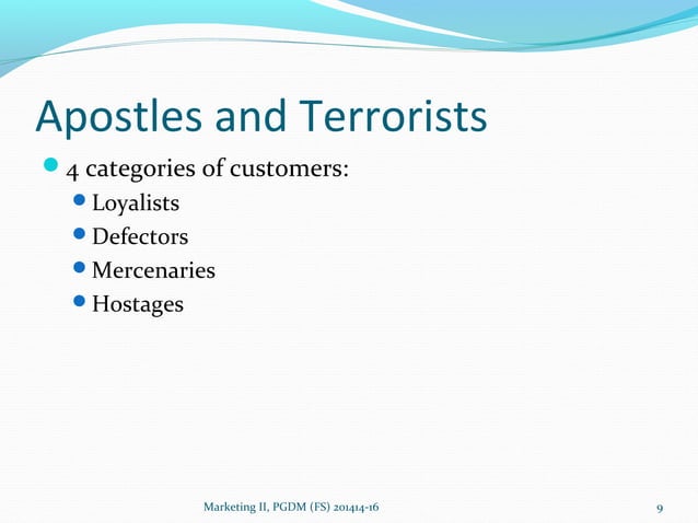 Why satisfied customers defect ?? | PPT | Business Administration ...