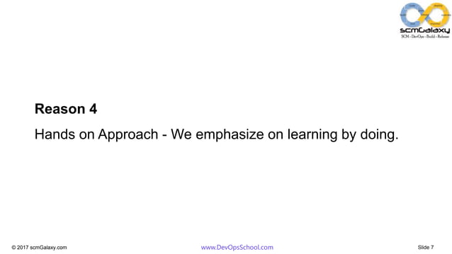 Why scmGalaxy for devops | PPT