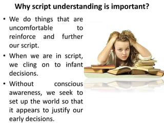 Why script understanding is important | PPTX | Science