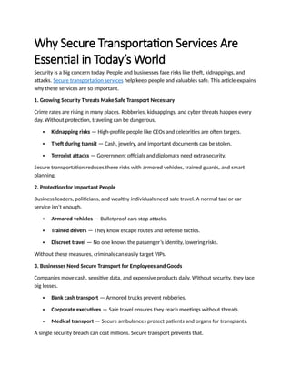 Why Secure Transportation Services Are Essential in Todays World.docx