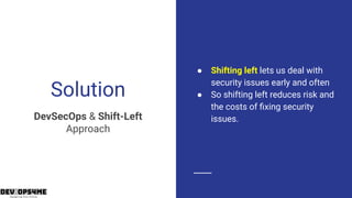 Why Security Engineer Need Shift-Left to DevSecOps? | PPT