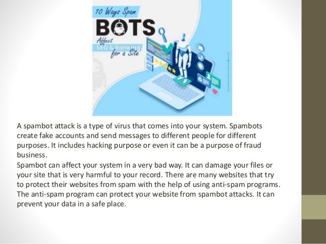 Why seo spam bot attack | PPTX
