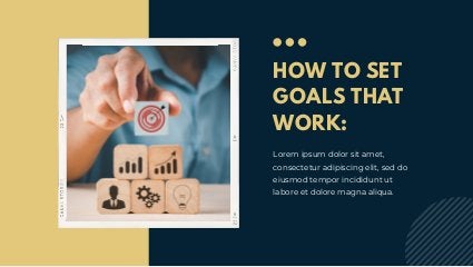 Why Setting Goals Is Important | PPT