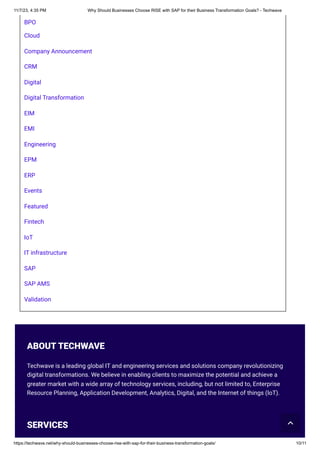 Why Should Businesses Choose RISE with SAP for their Business Transformation Goals_ - Techwave.pdf